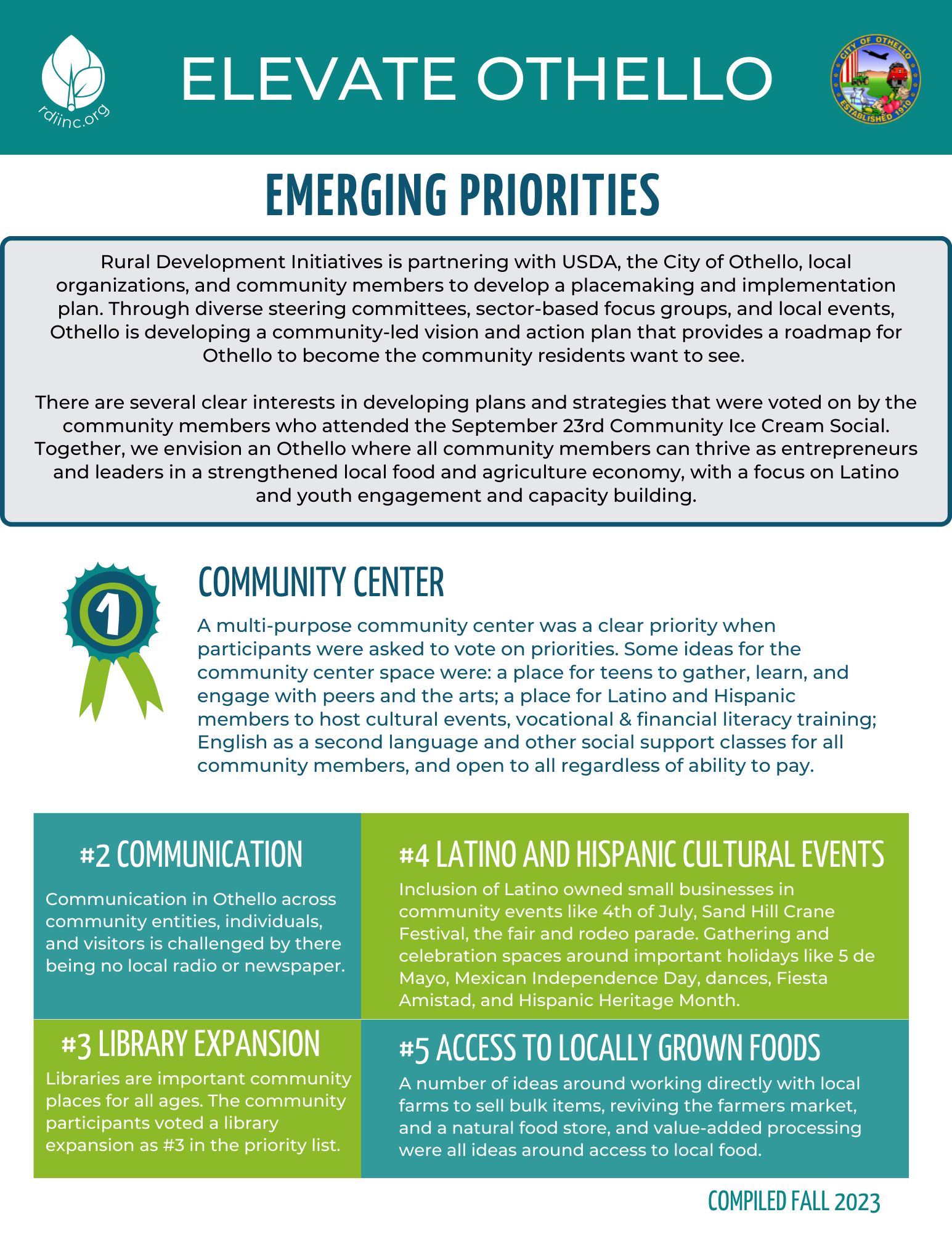 Official Website of the City of Othello Washington - Elevate Othello